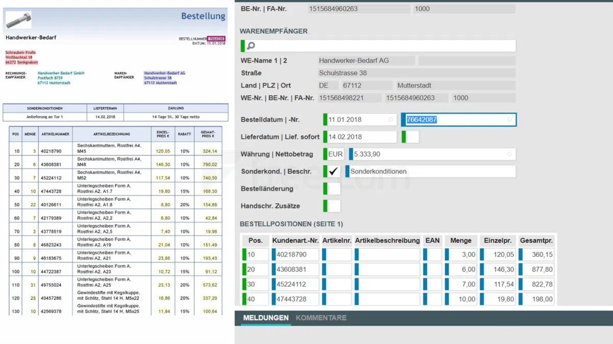 Automatic Data Extraction and Flexible Document Processing