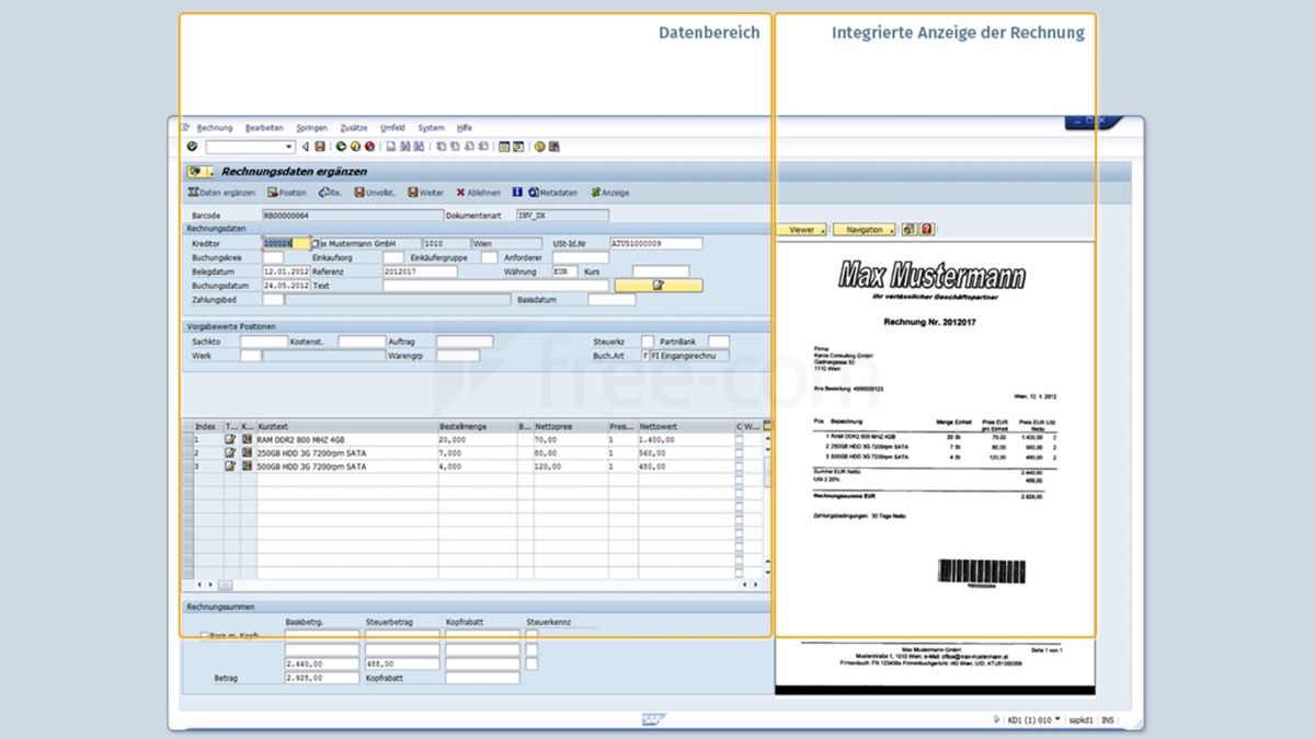 Process Electronic Invoices with SAP easily