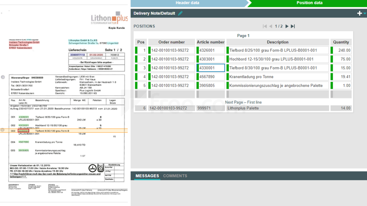 Automatic Data Extraction and Flexible Document Processing