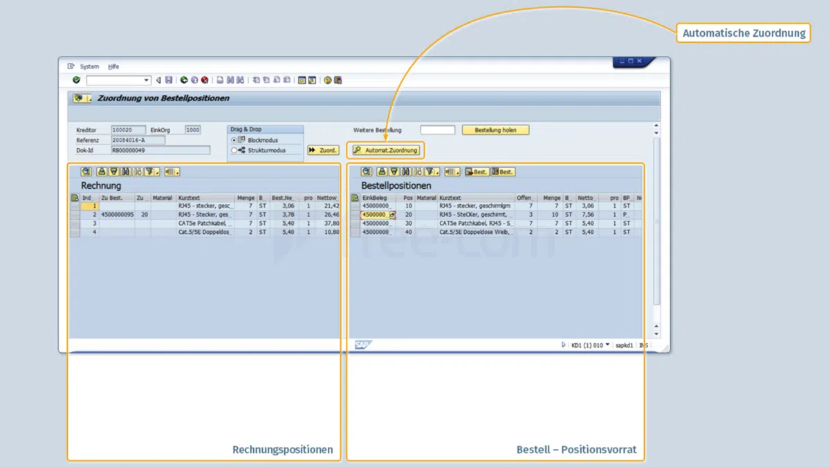 SAP Rechnungsworkflow: automatisiert Rechnungen verarbeiten